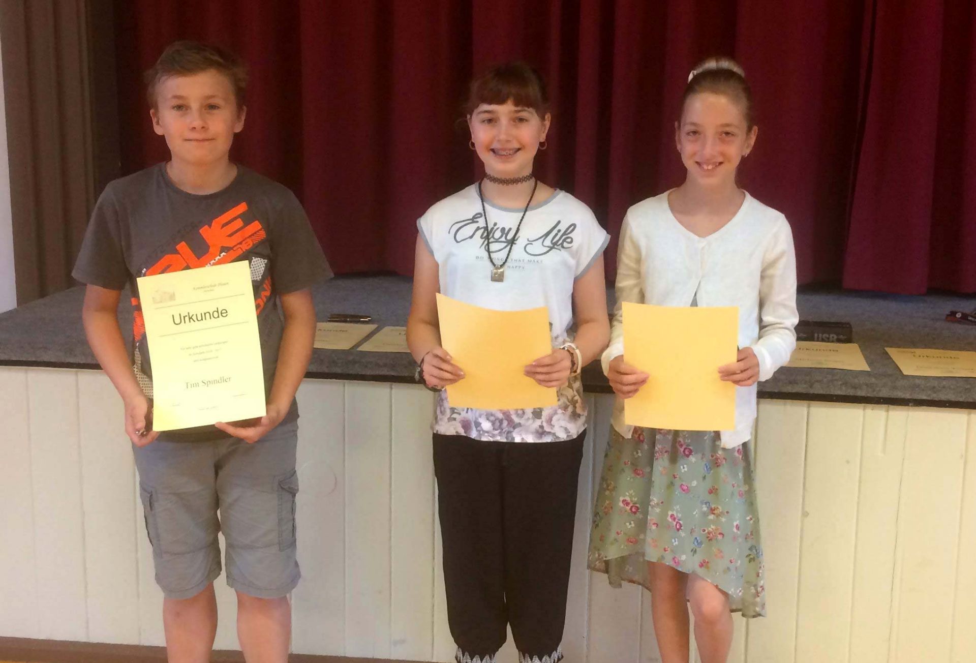 Unsere Besten im Schuljahr 2016 / 2017 - Kemmlerschule